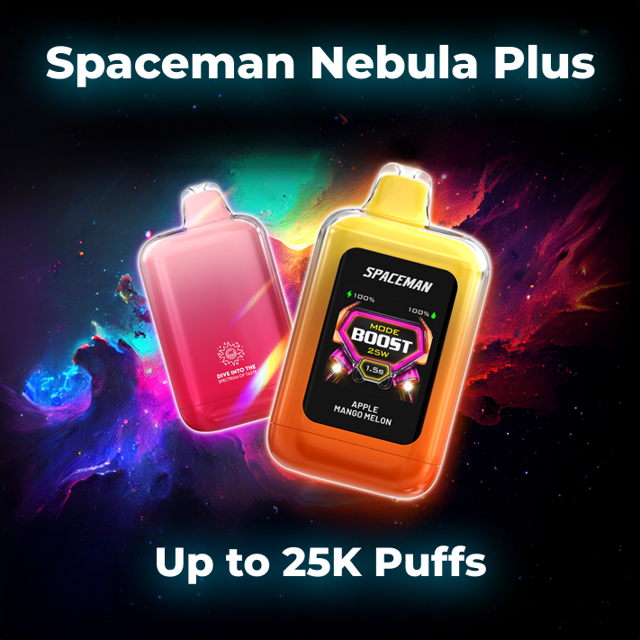 Spaceman Nebula 25K: The Future of High-Tech Vaping – Ziip Stock