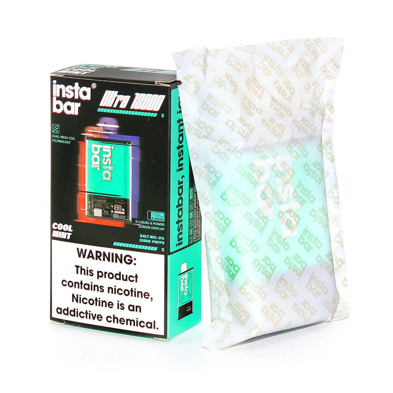 InstaBar ULTRA 12000 Smart Vape | 12K Puffs Insta Bar™ – Ziip Stock