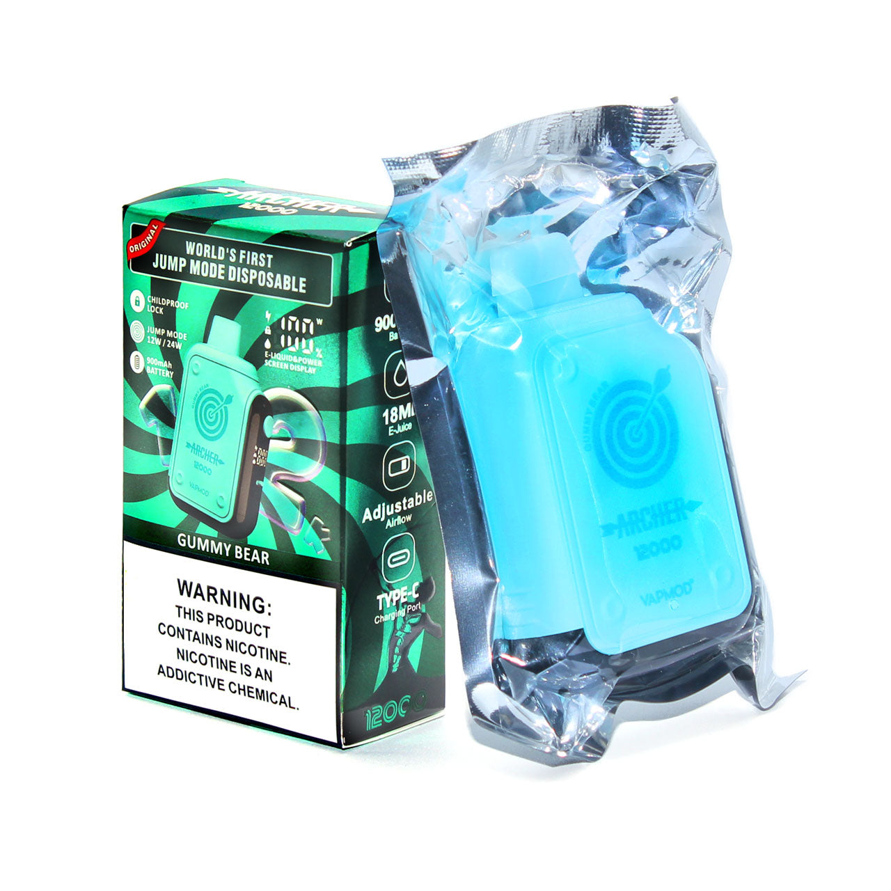 Archer 12000 Jump Mode Disposable Vape | $16.99 Online – Ziip Stock