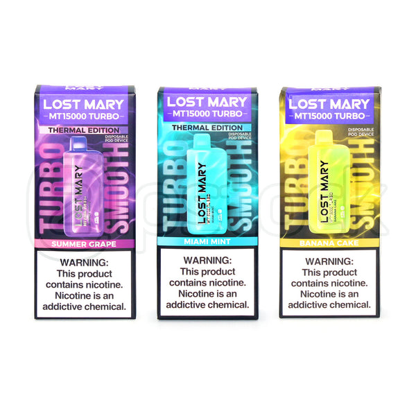 Lost Mary MT15000 Turbo Vape | 15K Puffs Online | Flavors – Ziip Stock