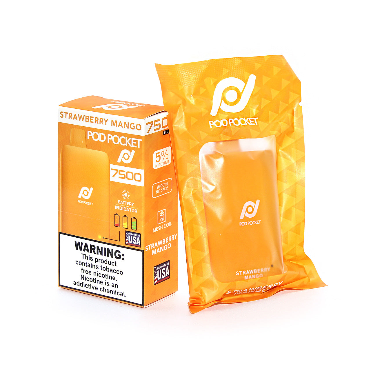 Pod Pocket 7500 Disposable Vape | Flavors Online by POD – Ziip Stock