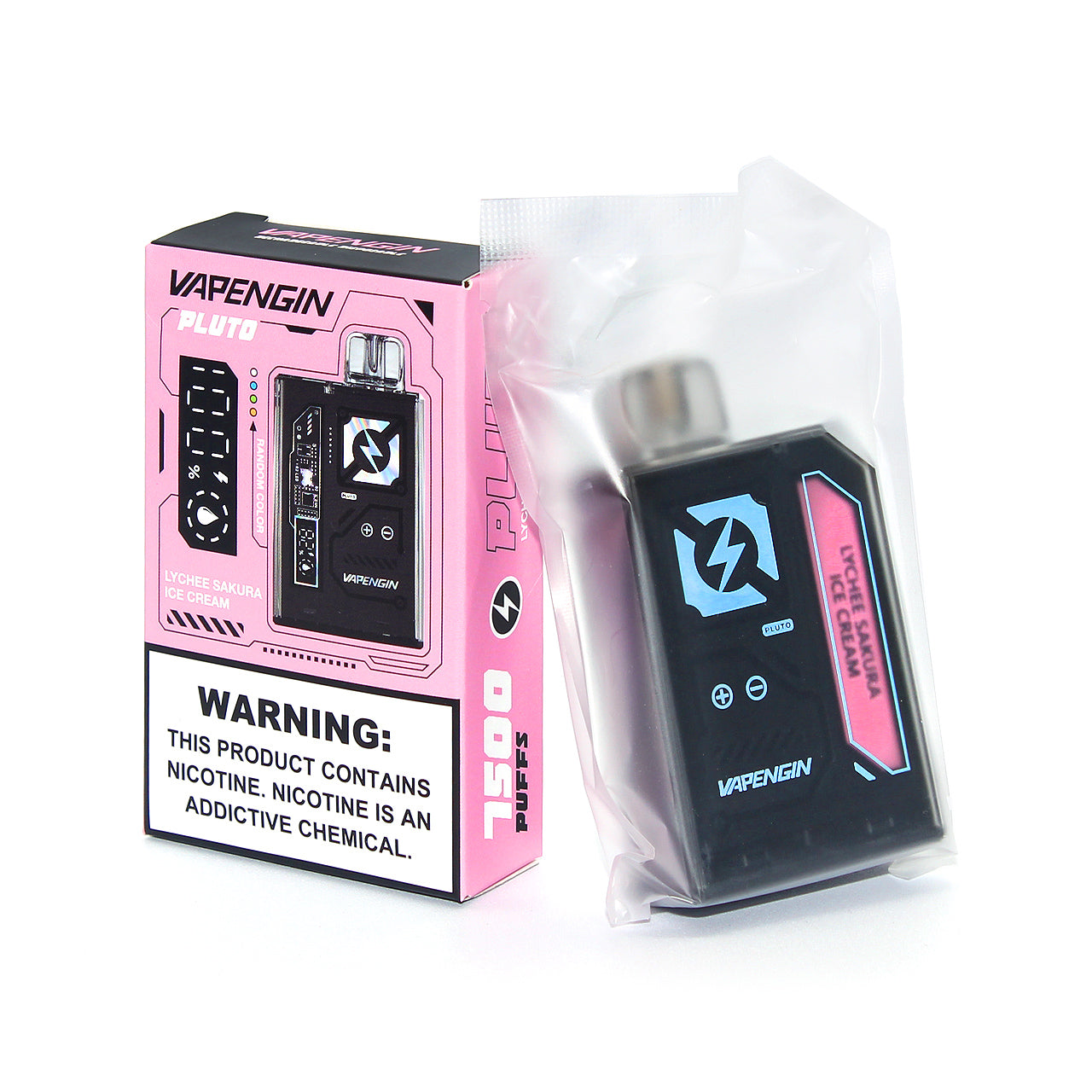 VAPEnGIN Pluto 7500 Vape | VAPE n GIN Pluto Rechargeable – Ziip Stock
