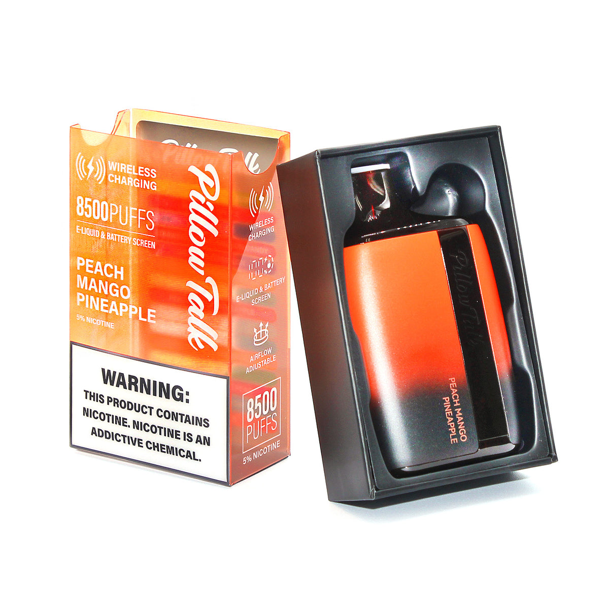 Pillow Talk 8500 Puffs Smart Vape | Wireless Rechargeable – Ziip Stock