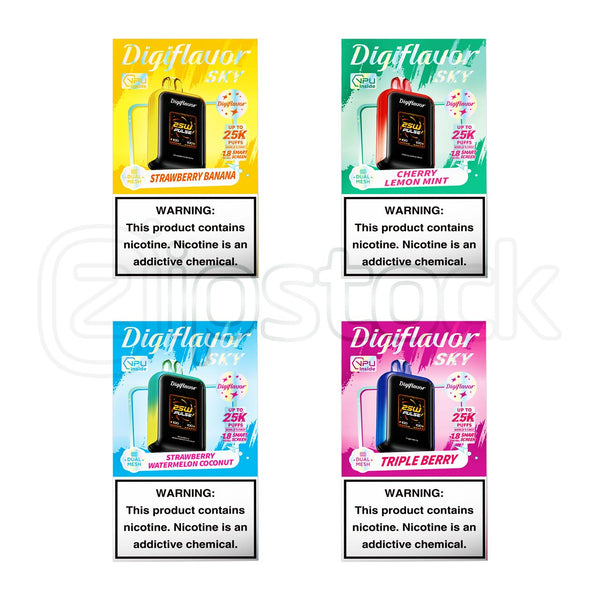 DigiFlavor SKY 25K Disposable Vape - 25000 Puffs by Geek Bar Online ...