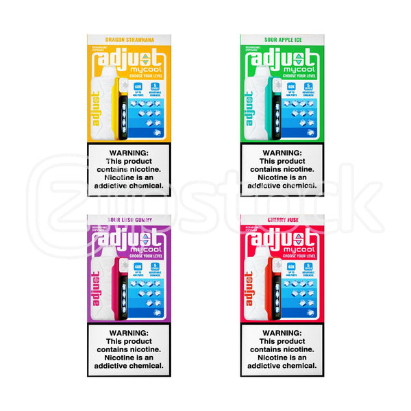 Adjust MyCool 40K Disposable Vape - 40000 Puffs, Adjustable Cooling ...