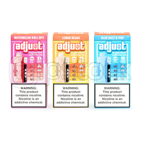 Adjust Vape MySweet 40000 Puffs Disposable - Flavors Online – Ziip Stock