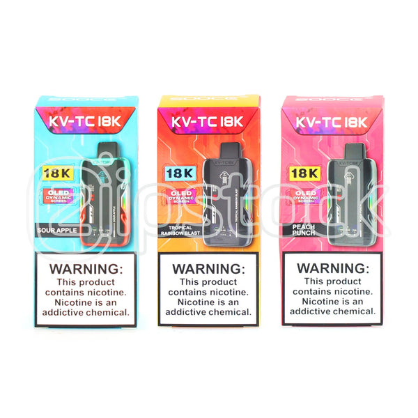 KangVape SOOCE KV-TC 18K Disposable Vape – Ziip Stock