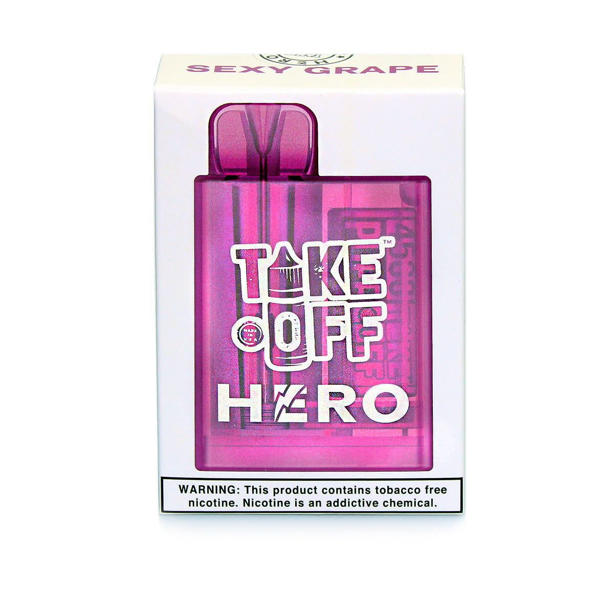 Take Off HERO Disposable Vape | Recharge 4500 Puffs – Ziip Stock