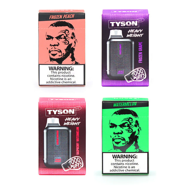 Tyson 2.0 Vape Disposable | Flavored eCigs by Mike Tyson – Ziip Stock