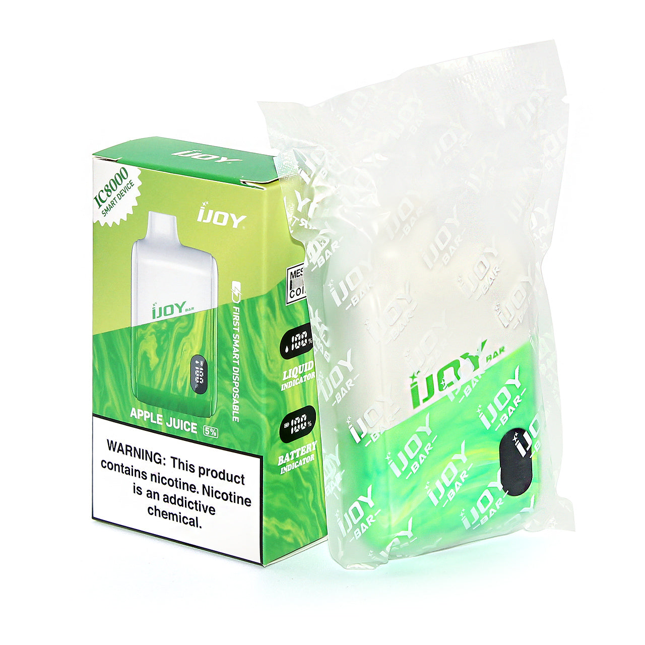 iJoy Bar IC8000 Disposable Vape | Buy Flavors Online – Ziip Stock